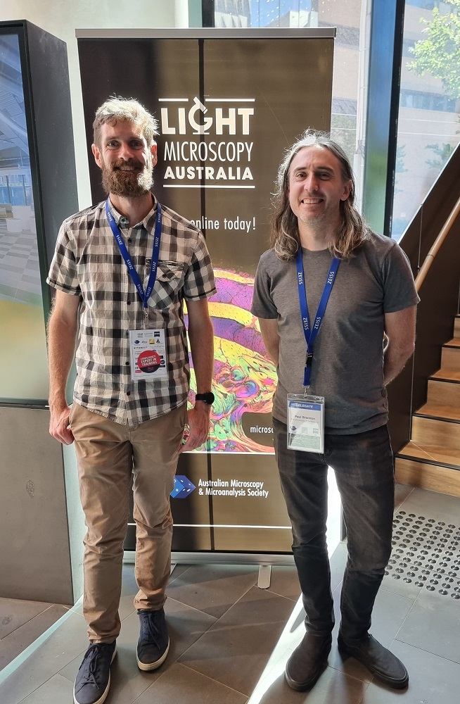 Paul and Darryl fluorescent at LMA 2024!