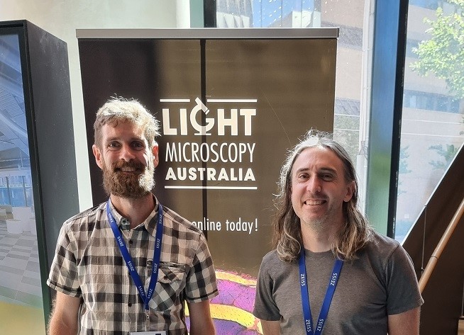 Paul and Darryl fluorescent at LMA 2024!
